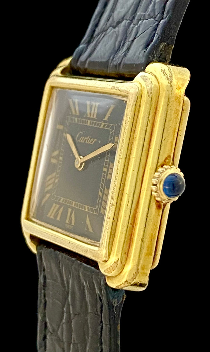 For Sale To Buy Vintage 1970s Cartier Dress "pre-Must" Tank Rare Triple ...