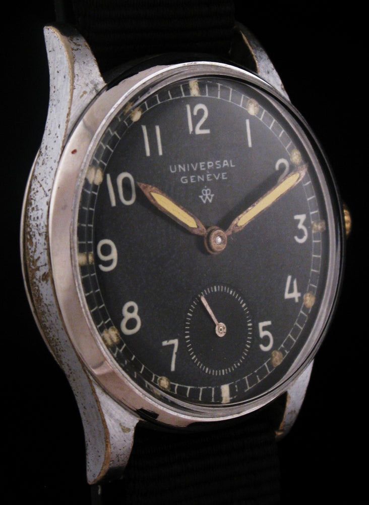 A very important historical military issued vintage wrist watch by the ...