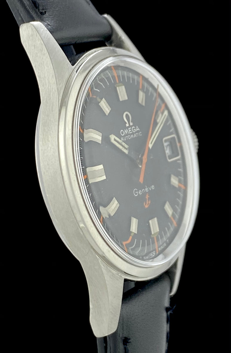 1968 Omega "Admiralty" Automatic Geneve Black Dial 166.038 – Meticulous ...